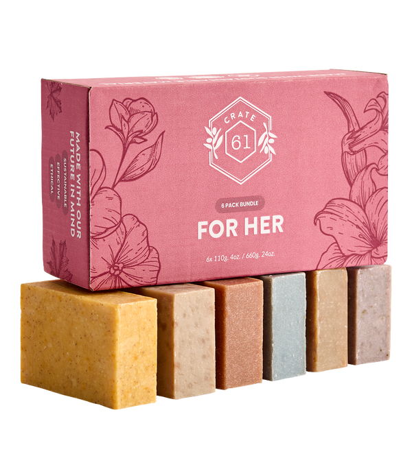 For Her Bar Soap Bundle - Crate 61 Organics